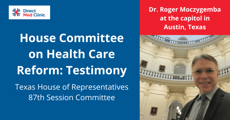 Dr. Roger Moczygemba Testifies at the Texas House of Representatives ...